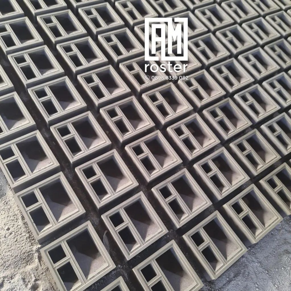 Roster Motif 3 Dimensi List - Am Roster