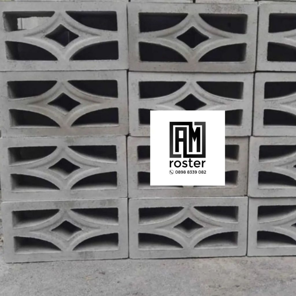 Roster Motif Satelit Persegi Panjang - Am Roster