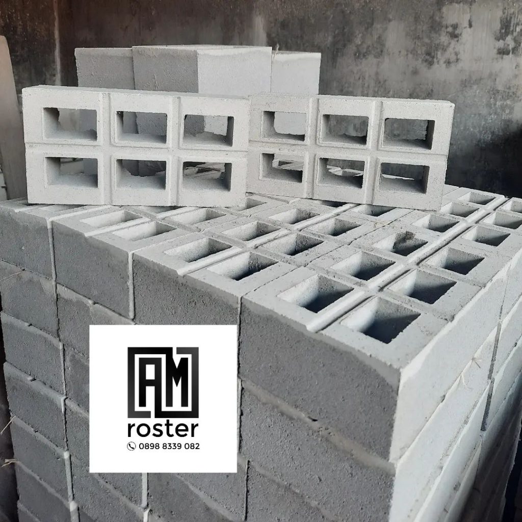 Roster Persegi Panjang Lubang enam - Am Roster