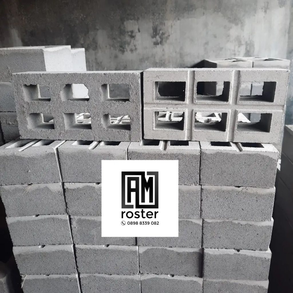 Roster Persegi Panjang Lubang enam - Am Roster